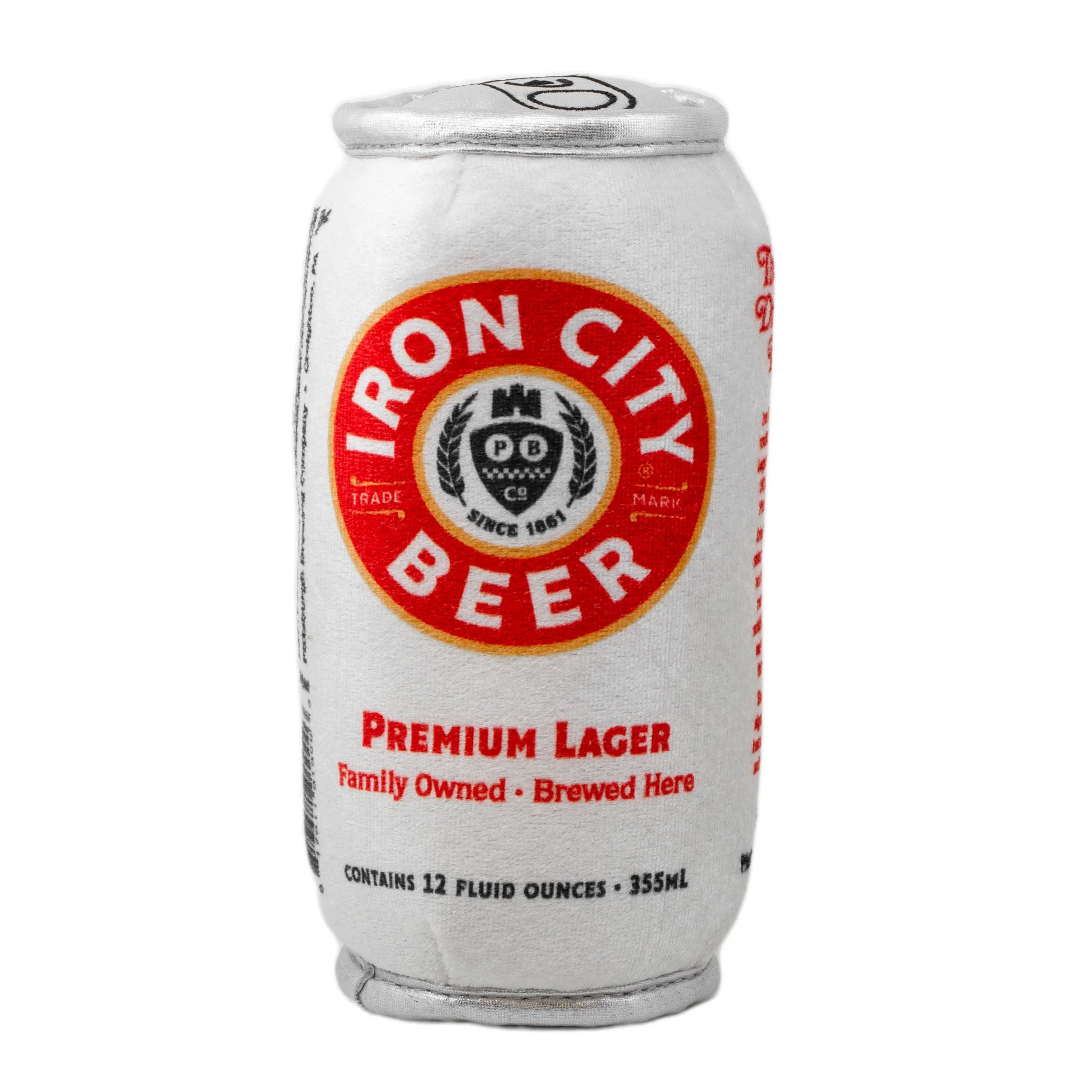 Iron City Beer Dog Toy | Pittsburgh Brewing Company
